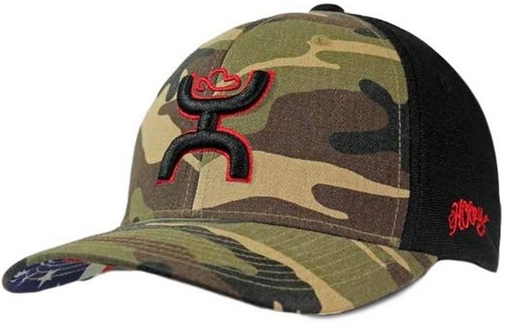HOOey Hat Mens Chris Kyle Cool Dry Technology Flex Fit S/M Camo CK013 ...