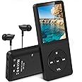 Amazon.com: AGPTEK A02 8GB MP3 Player, 70 Hours Playback Lossless Sound ...