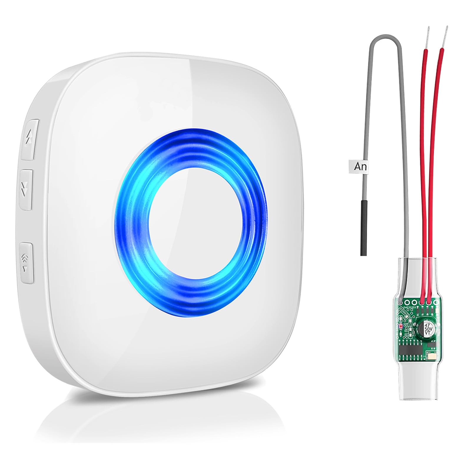 Doorbell Extender To Use With Existing Wired Doorbell with 1 Extender+1 ...