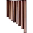 Amazon.com: 8 Pipes Natural Bamboo Mini Portable Pan Flute Chinese ...