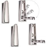 Amazon.com: XSGTZMJ 4PCS Foldable Invisible Hook Zinc Alloy Bathroom ...