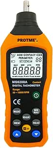 Amazon.com: Protmex 6208A Digital Contact Tachometer, Contact ...