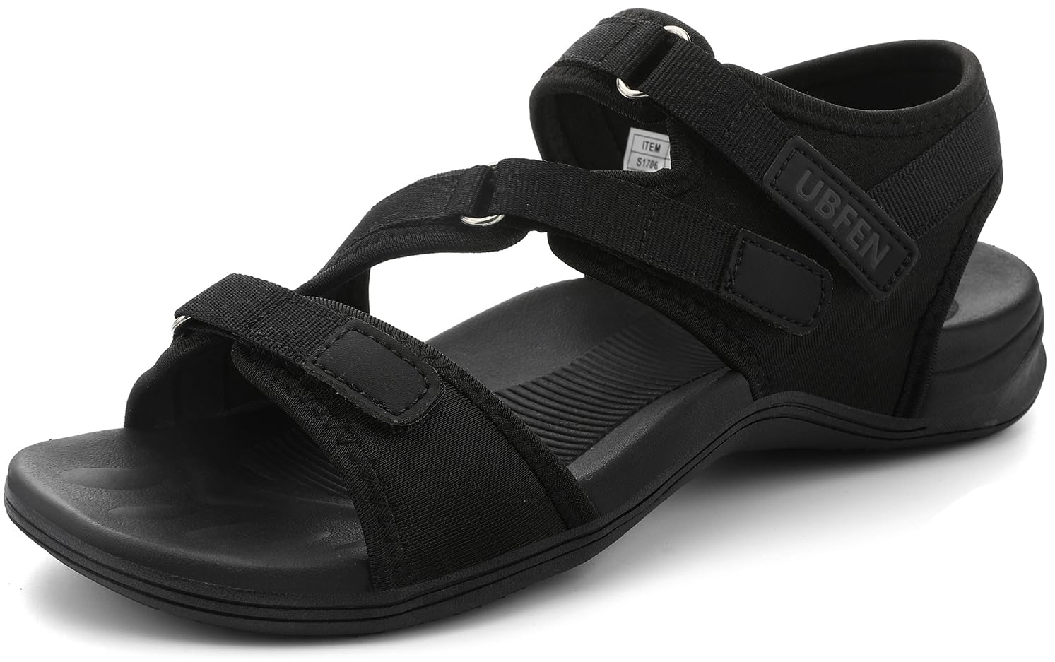 UBFEN Womens Hiking Comfortable Sport Walking Sandals Outdoor Athletic ...