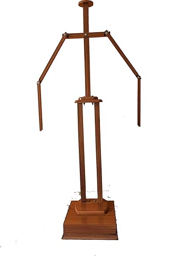 ARTIZANSTORE Medieval Full Suit of Armor Wooden Display Stand Knight ...