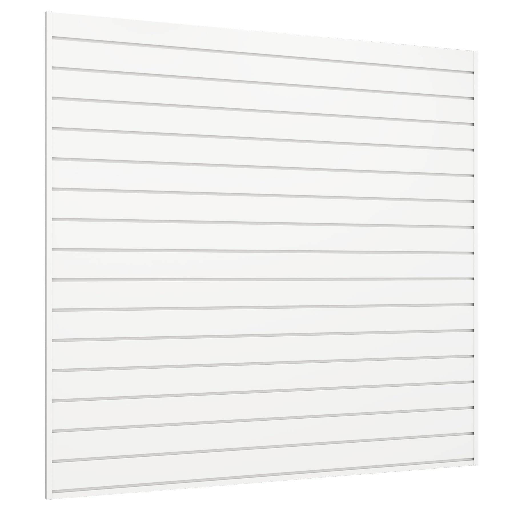 Neoaider Slatwall Panel 4 FT x 4 FT, Interlocking Slat Wall Paneling ...