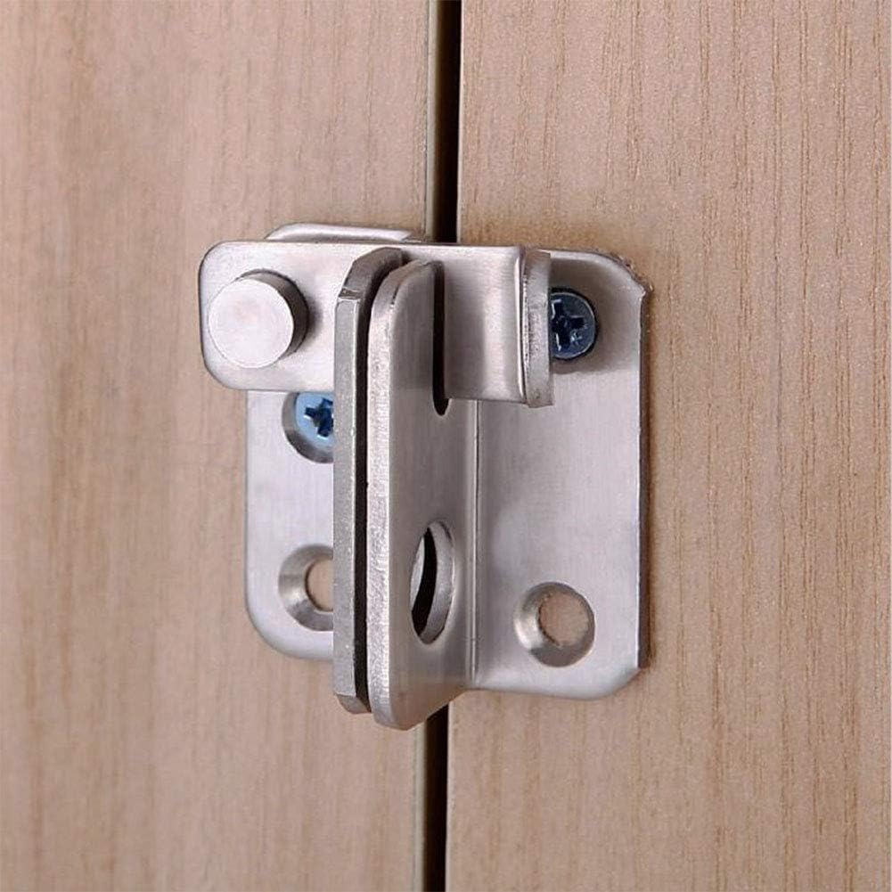 Slide Bolt Door Latch, Tiberham Heavy Duty Stainless Steel Hasp Latch ...