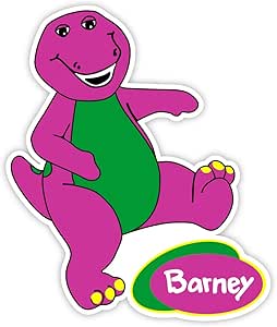 Amazon.com: Barney sticker decal 4" x 5": Everything Else