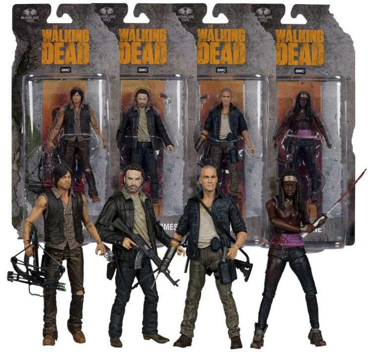McFarlane Toys - The Walking Dead, 4 Pack, 5in Scale Figures for sale ...