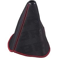 Universal Gear Shift Knob Boot Dust Cover, Auto Manual PU Leather Gear ...