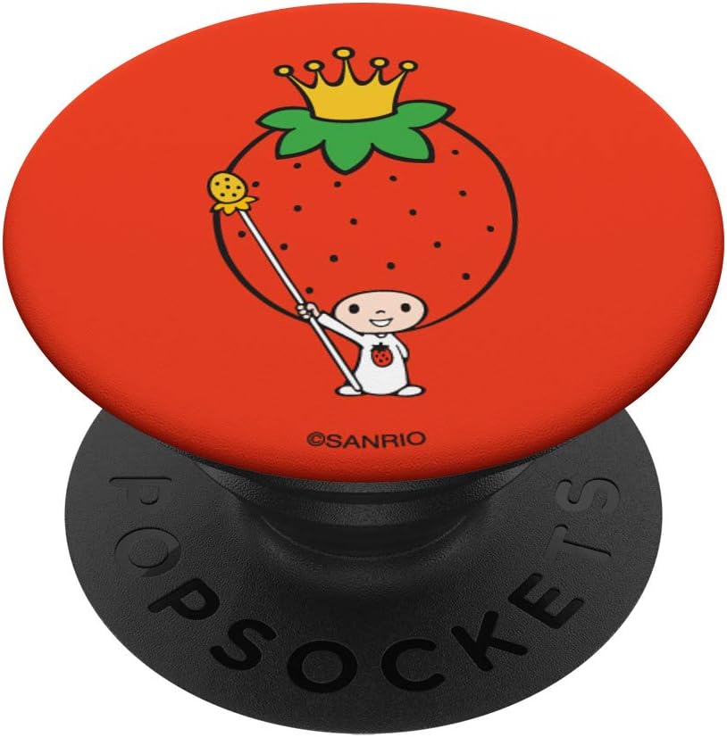 Amazon.com: Sanrio Classic Strawberry King PopSockets PopGrip ...