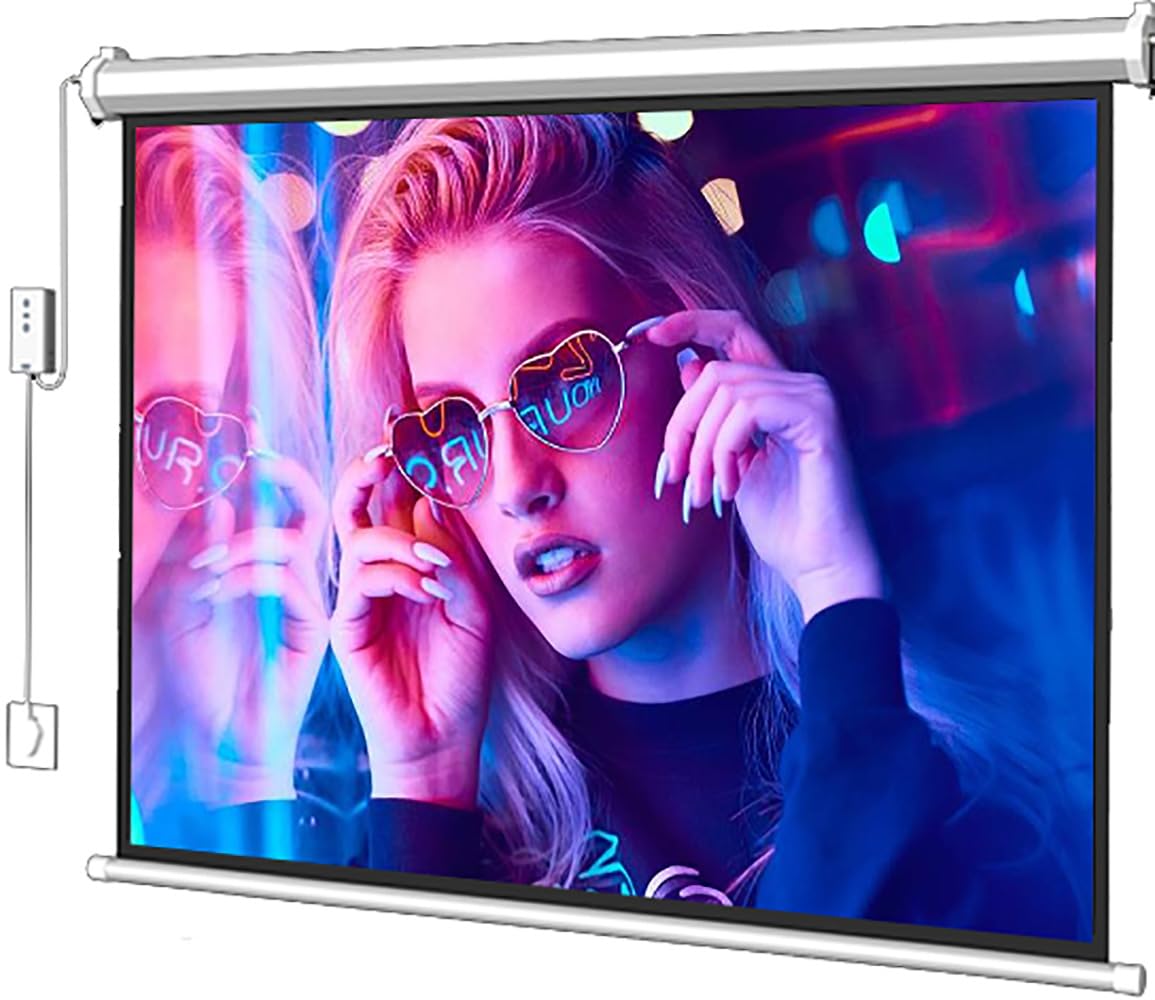 Mua 120" Projector Screen 16:9 Electric Hanging Auto Storage Space ...