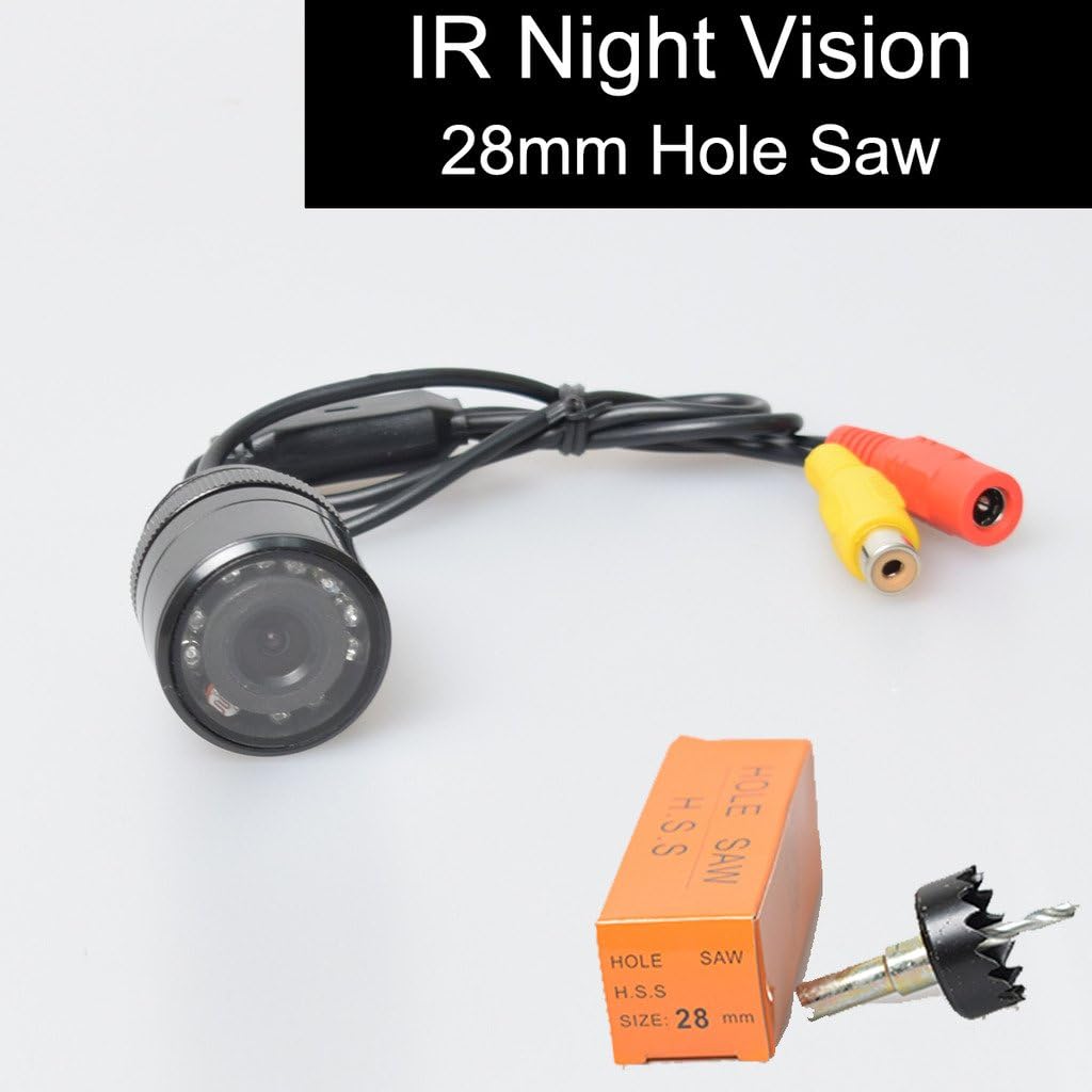 Cocar car front camera, front view, mini screw mount, front bumper, HD ...