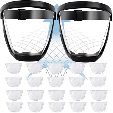 Face Sheild MOOL 1x Clear Safety Grinding Face Shield Screen Mask For ...
