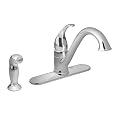 Moen 7840 Camerist One-Handle Low Arc Kitchen Faucet, Chrome - Touch On ...