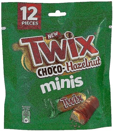 Twix Minis Hazelnut Chocolate 174g(12pc) price in UAE | Amazon UAE | supermarket kanbkam