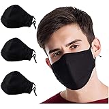3PCS Dust Masks, Unisex Anti Pollen Allergens Flu Germs Surgical Mouth ...