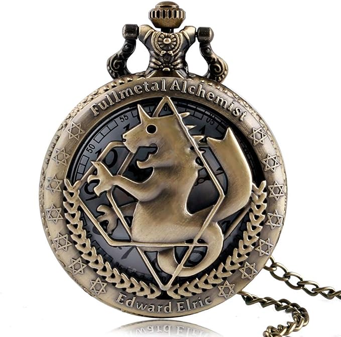 Fullmetal Alchemist - Reloj de bolsillo retro, Fullmetal Alchemist ...