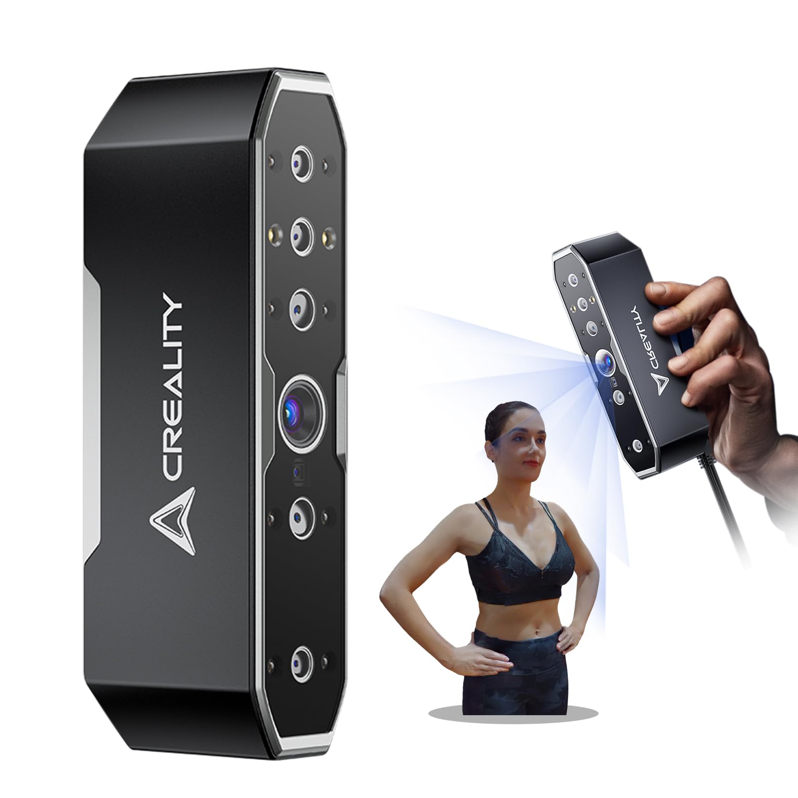 Creality Cr-Scan Otter 3D Scanner Four-Lens Stereo System for 10-2000mm ...