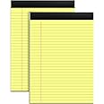 Amazon.com : 2 Pack Yellow Legal Pads 8.5x11 Yellow Notepads 30 Sheets ...