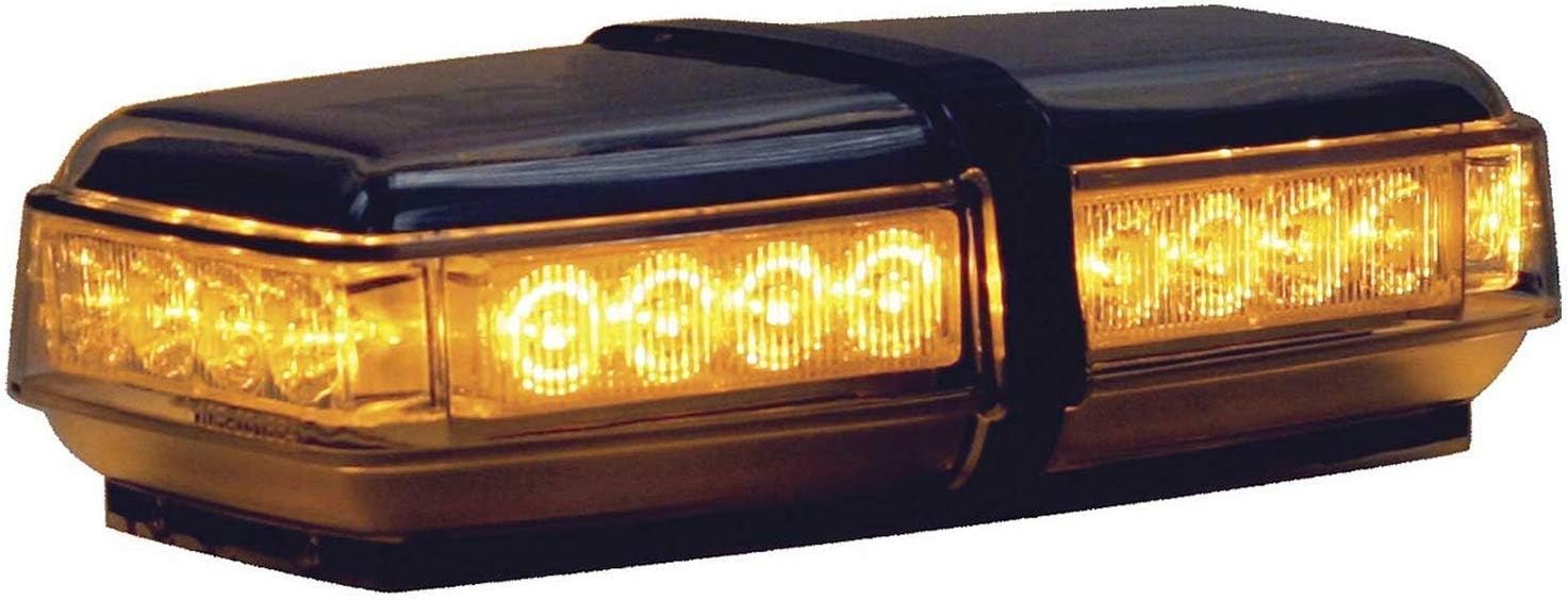 Amazon.com: Buyers 8891050 LED Rectangular Amber Mini Lightbar 12VDC ...
