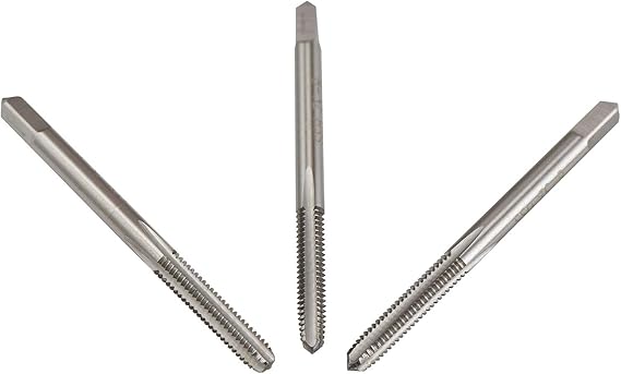 MaxTool M6X1.0 METRIC HAND THREAD TAP SET; 3-Piece (Taper, Plug, Bottom ...