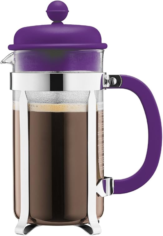 Bodum Cafetiere Coffee Maker 3 Cup, 0.35 Litre Purple: Amazon.co.uk ...
