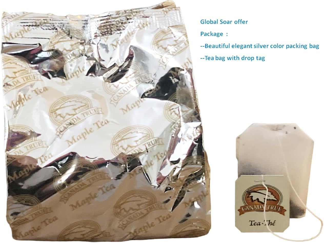 Canada True Maple Tea 25 Tea Bags, 50g (1.75oz), Product Of Canada on ...