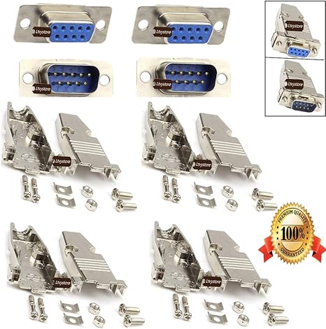 Amazon.com: RS232 Parallel Serial Port DB9 9 Pin D Sub Male/Female ...