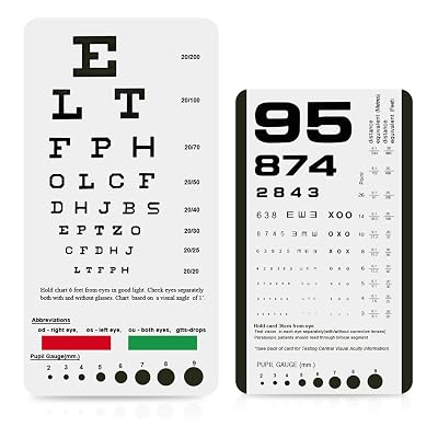 Pocket Eye Chart: Snellen & Rosenbaum (2 pack) for Australia | Ubuy