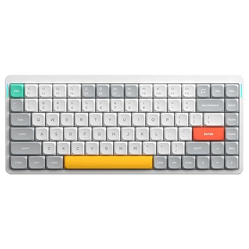 nuphy Air75 V2 Low Profile Keyboard,RGB Backlight Wireless Mechanical ...