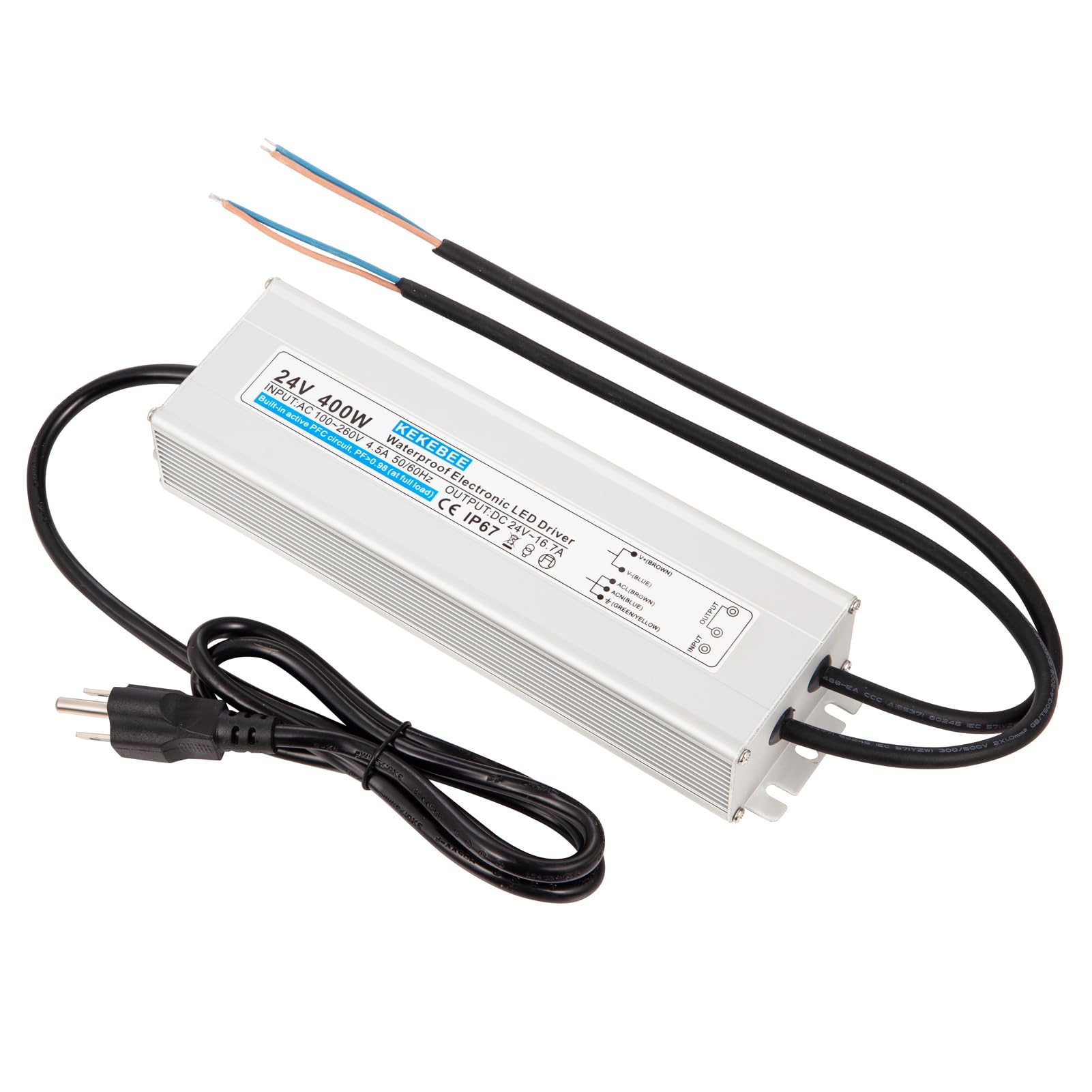 Mua KEKEBEE LED Driver 24V400W Waterproof Power Supply IP67 Waterproof ...