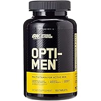 Amazon.com: Optimum Nutrition Opti-Men Daily Multivitamin Supplement, 90 Count : Health & Household
