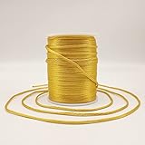 Amazon.com: 2 mm x 330 Feet Satin Nylon Cord, Silky Smooth Nylon String ...