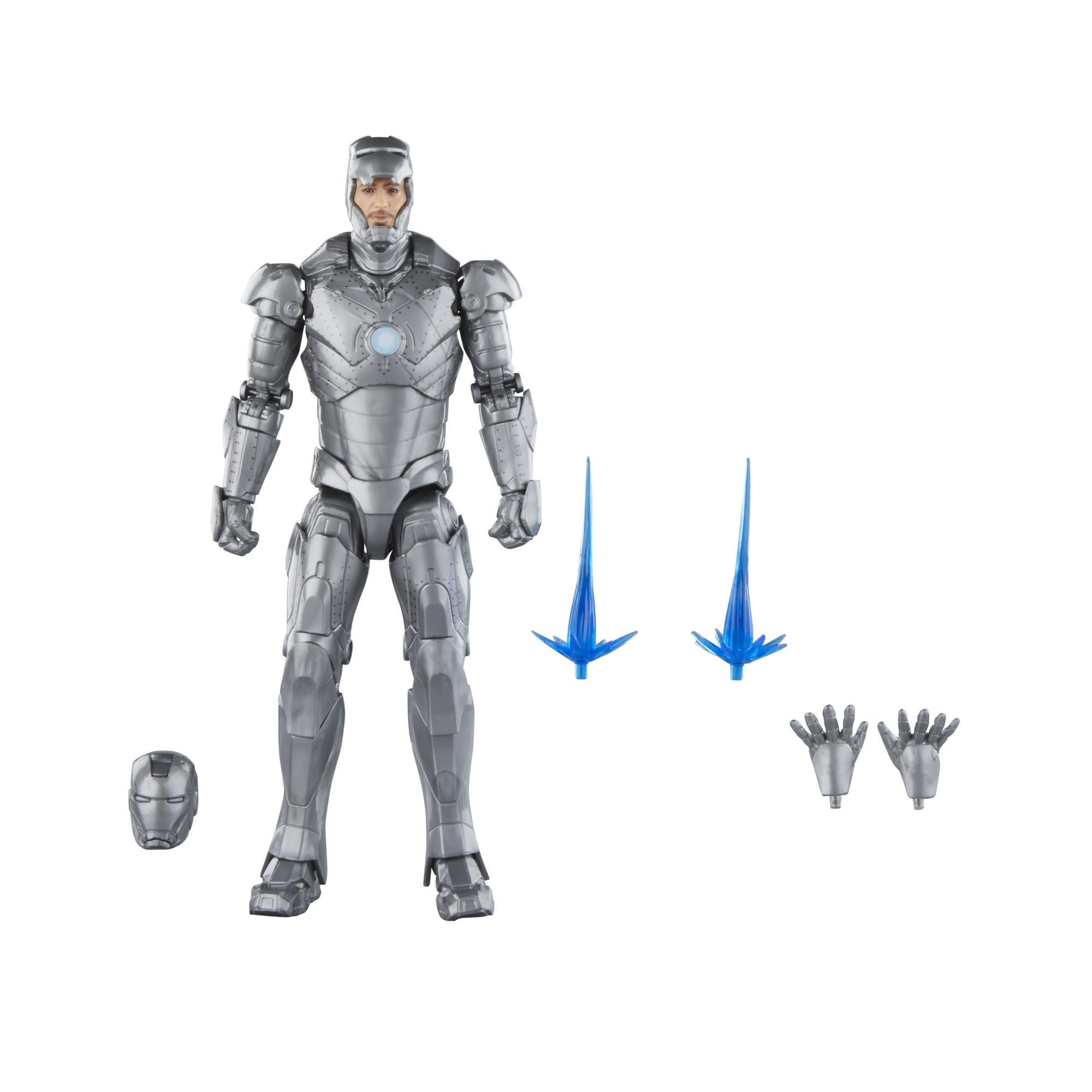 Marvel Legends Series Iron Man Mark II, Iron Man Collectible 6 Inch ...