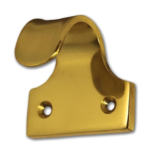 Solid Brass Sash Window Pull Lift Lifting Handle 2" Inch: Amazon.co.uk ...