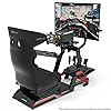 Extreme Sim Racing Wheel Stand Advanced Cockpit P1 Black Edition Racing ...