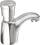 Delta Faucet 87T105 87T Single Hole Metering Slow-Close Lavatory Faucet ...