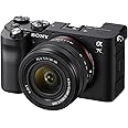 Amazon.com : Sony Alpha 7C Full-Frame Compact Mirrorless Camera Kit - Black (ILCE7CL/B ...