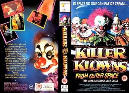 Amazon.com: Killer Klowns from Outer Space [VHS]: Grant Cramer, Suzanne ...