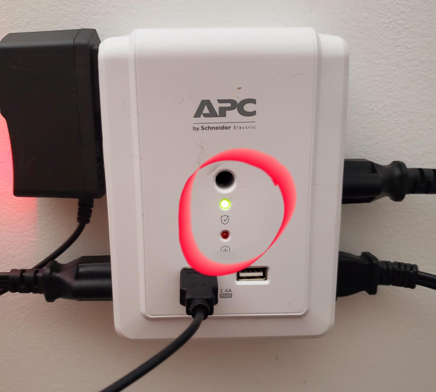 $3/mo - Finance APC Wall Outlet Plug Extender, Surge Protector with USB ...