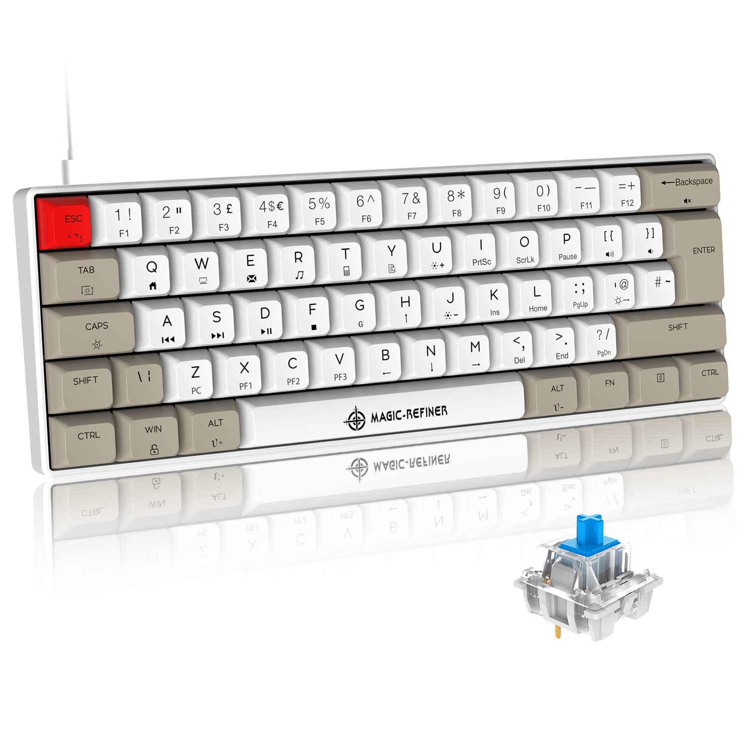 Mua Mini Mechanical Gaming Keyboard Type-c Wired with PBT Dye-subbed ...