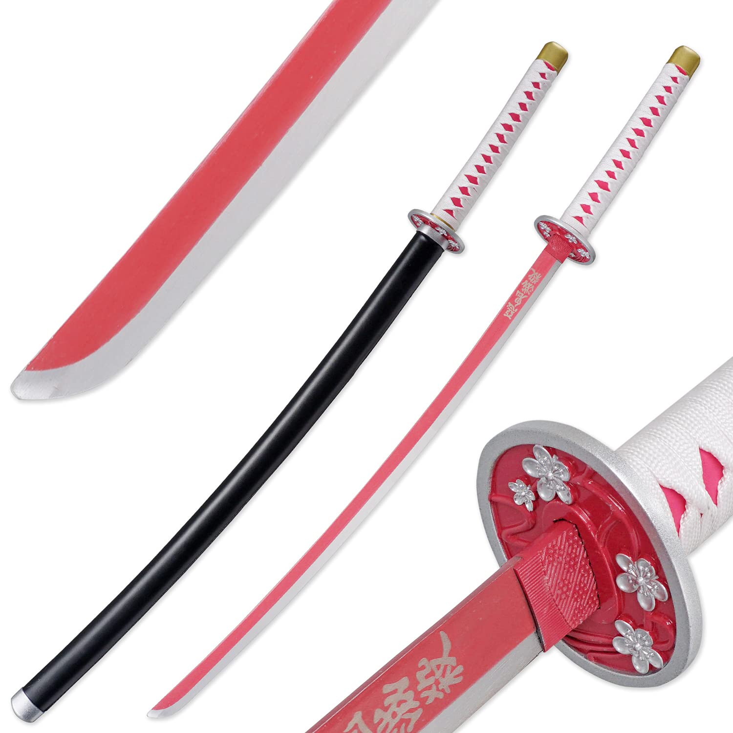 Buy Zisu Carbon Steel Demon Katana, About 40 inch Overall, Hashira ...
