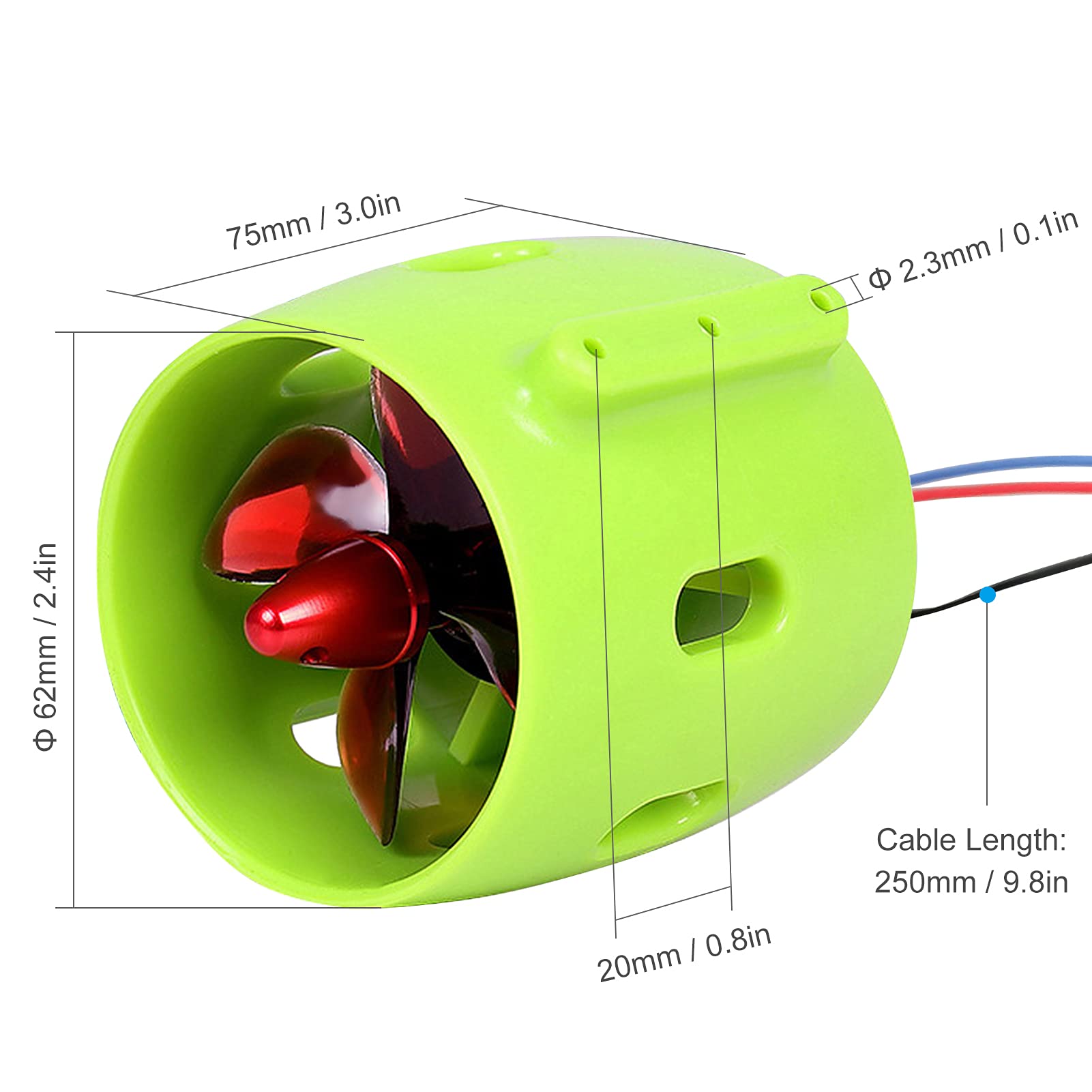Mua Boat Submersible Motor, Funien 1000KV Submersible Brushless Motor ...
