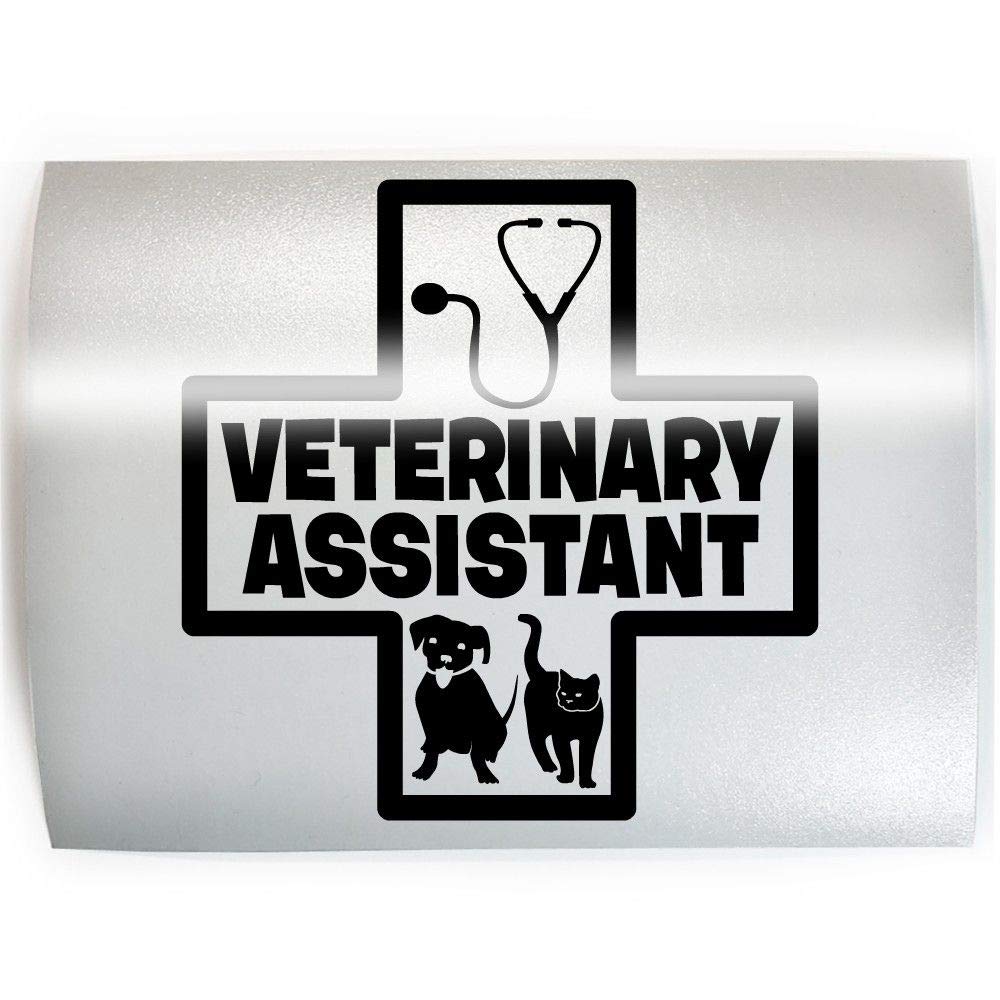 Amazon.com: VETERINARY ASSISTANT - PICK COLOR & SIZE - Vet Veterinarian ...