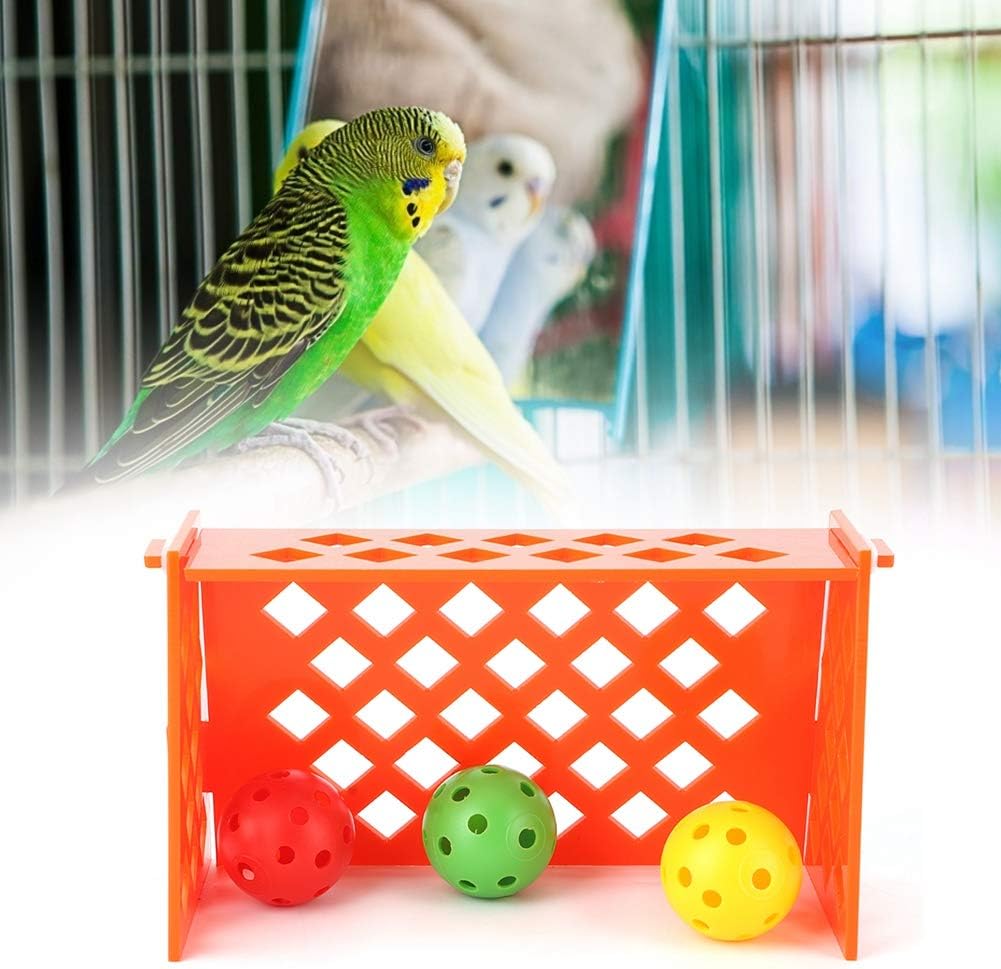 Parrot Training Toys Mini Soccer Football Field Bird Intelligence Toy ...