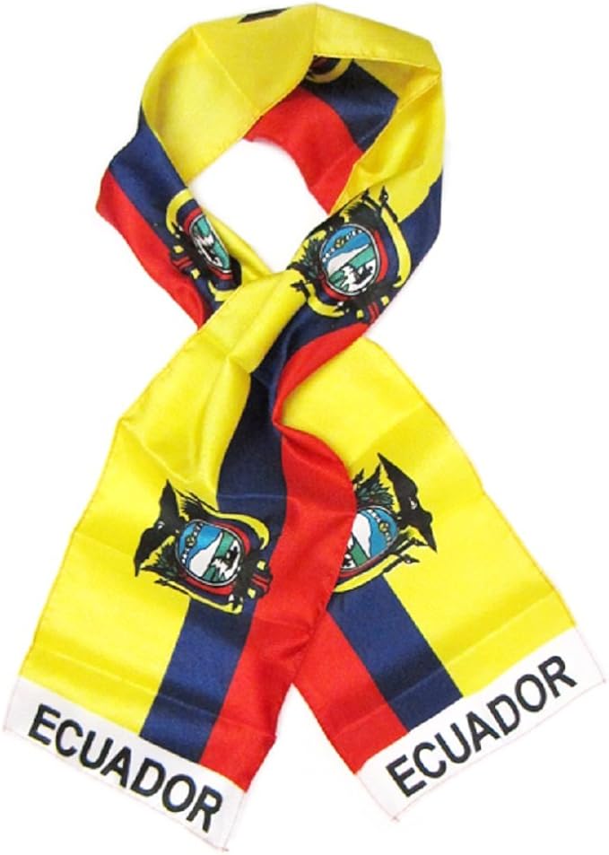 Amazon.com: Ecuador Country Lightweight Flag Printed Knitted Style ...