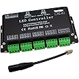 Amazon.com: 12 Channel DMX Decoder, AZIMOM RGB LED Light Strip Controller dmx512 Decoder Dimmer ...
