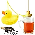 Amazon.com: Tea Infusers For Loose Tea, Cute Silicone Duckling Tea ...