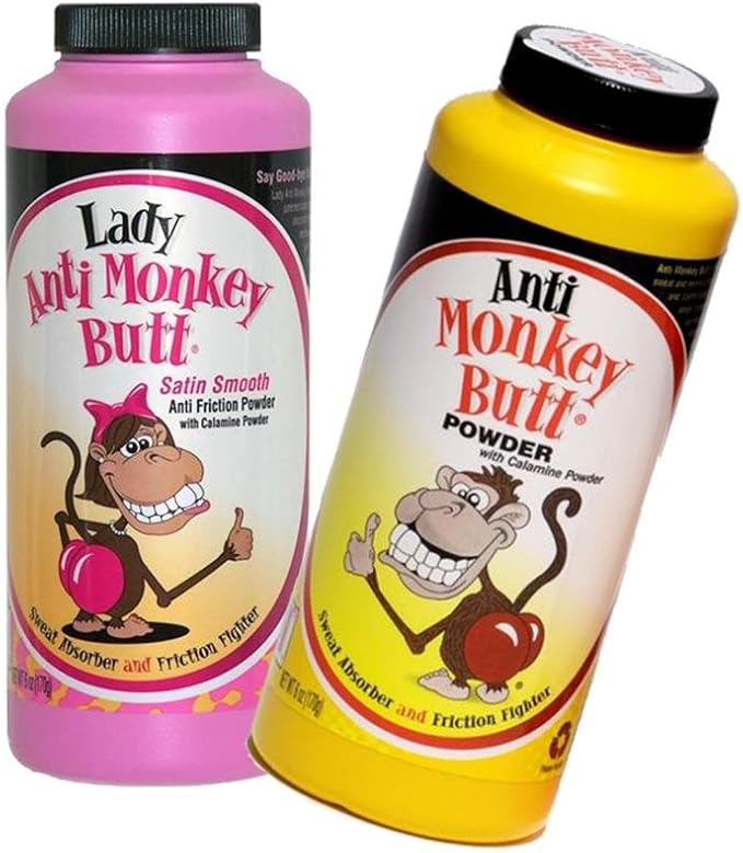 Anti-Monkey Butt Anti Friction Powder, Original & Lady: Amazon.co.uk: Baby