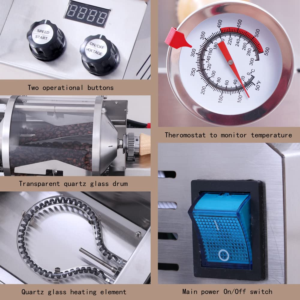 Mua fatamorgana Electric Home Coffee Roaster Roasting Machine Nuts ...